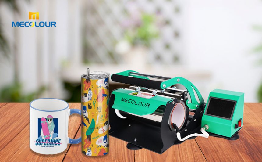 How to use a heat press to make mugs