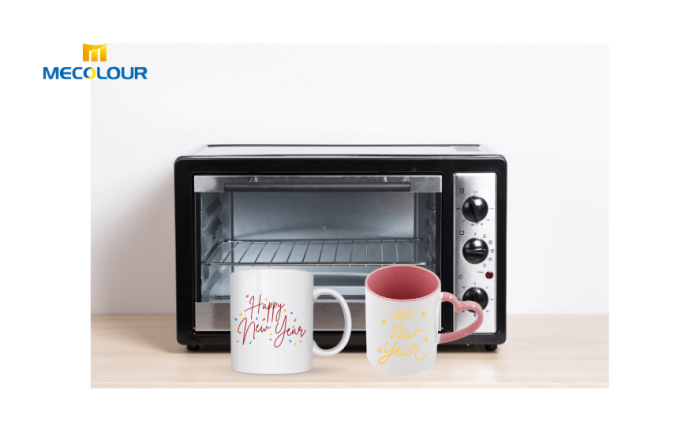 How long to sublimate a mug in an oven