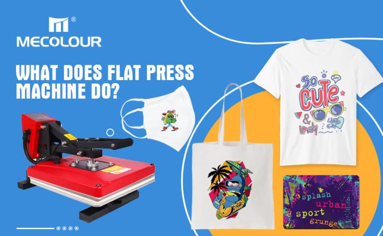What does Flat Press Machine do?